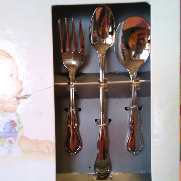 Oneida | Dining | Oneida 3 Piece Baby Flatware Set In Box | Poshmark